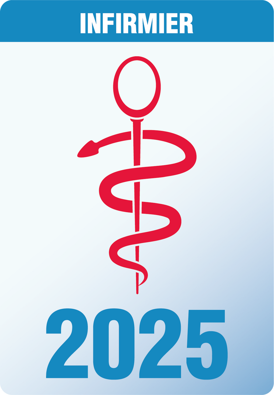 Caducée "Infirmier" 2025 - La Boutique Des Infirmières